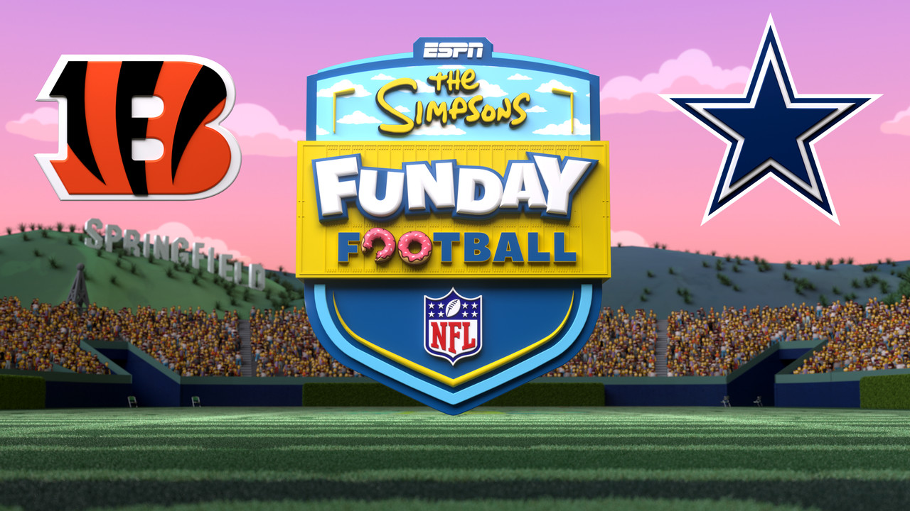 The Simpsons Funday Football | Cincinnati Bengals vs. Dallas Cowboys - Where to Watch Movie